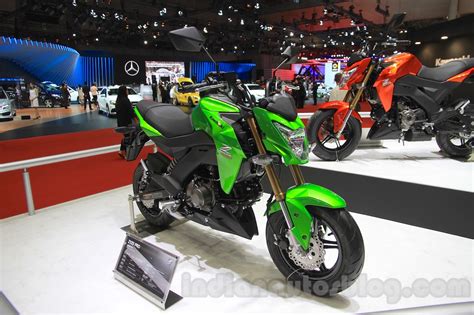 Kawasaki Z125 Pro Unveiled 2015 Tokyo Live
