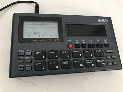 Yamaha Su10 Lo Fi Sampling Unit 1990s Black Grey Reverb