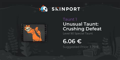 Unusual Taunt Crushing Defeat Team Fortress 2 Skinport