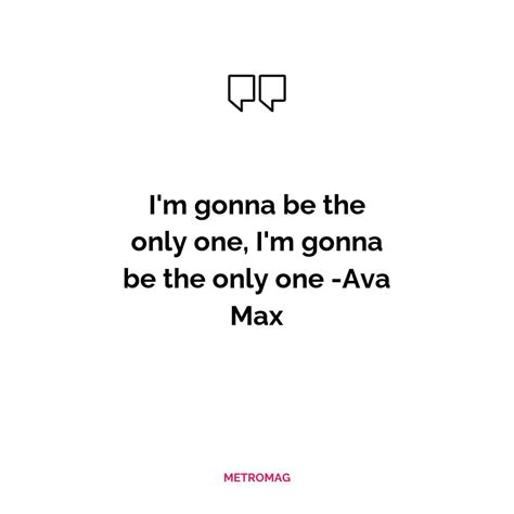 Updated Song Lyrics Captions 394 Ava Max Lyrics To Use As