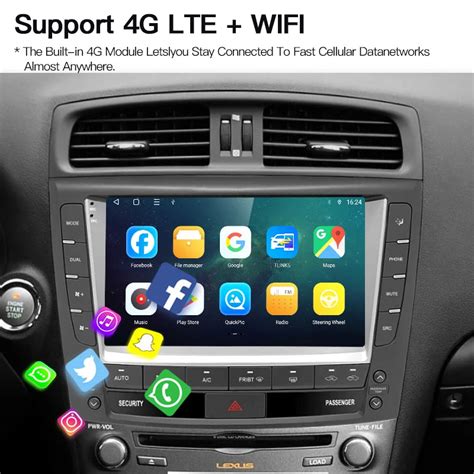 Lexus Is250 Is300 Xe20 Is220 Is350 2005 2012 Android System Apple