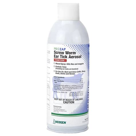 Prozap® Screw Worm And Ear Tick Aerosol Qc Supply