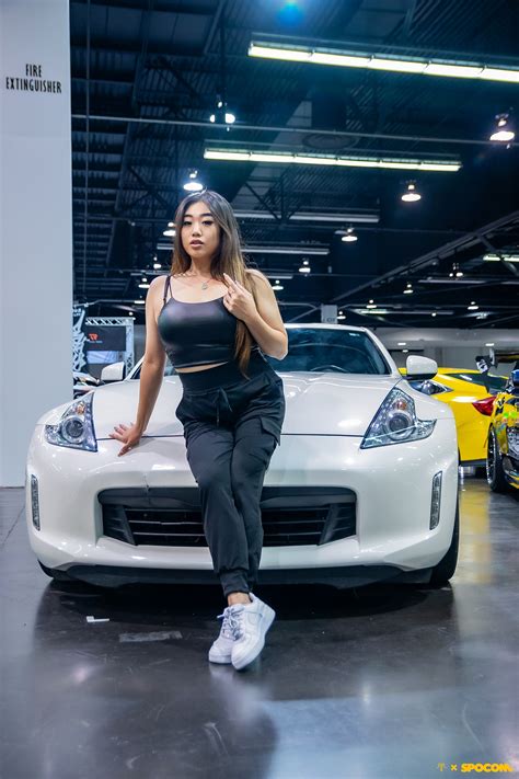 Sweet Import Model Bbyap At Spocom Super Show Anaheim 2022 Photos