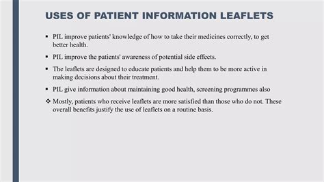 Patient Package Insert Ppipptx