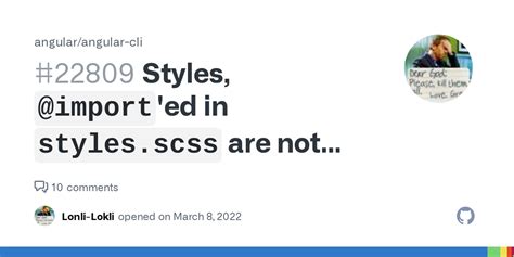 Styles `import`ed In `stylesscss` Are Not Tree Shaked · Issue 22809 · Angularangular Cli
