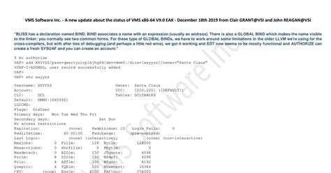 Maurizio De Tommaso On Linkedin Vms Vsi X86 Openvms Vmssoftware