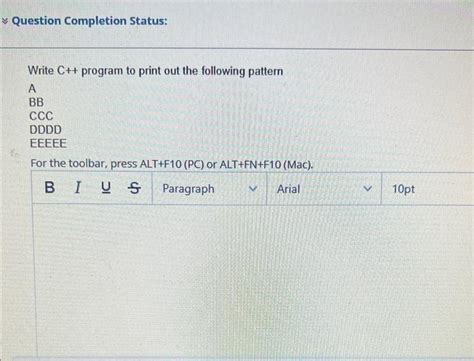 Solved Question Completion Status Write C Program To