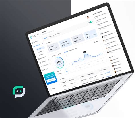 chatbot dashboard ui ux design behance