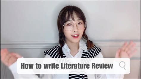 如何写文献综述 How to write Literature Review YouTube