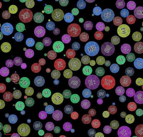 circle packing osl shader works in progress and game demos