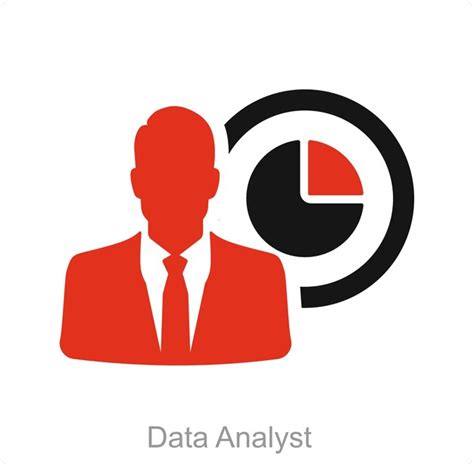 Premium Vector Data Analyst And Business Icon Concept