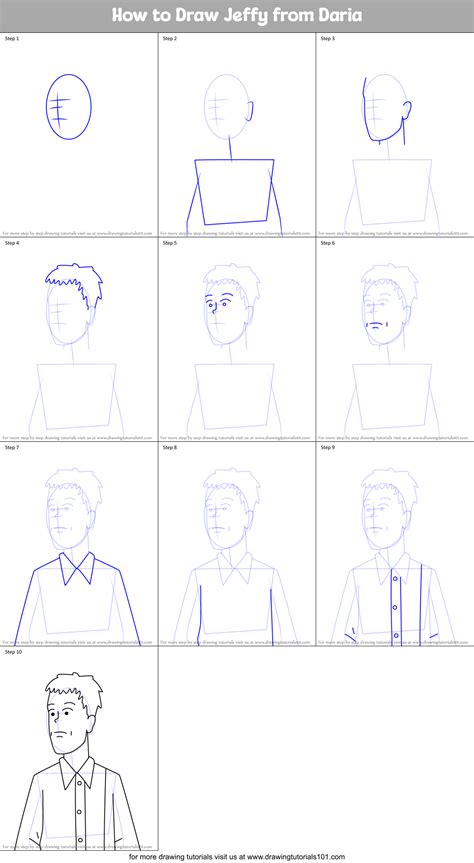 How To Draw Jeffy From Daria Daria Step By Step