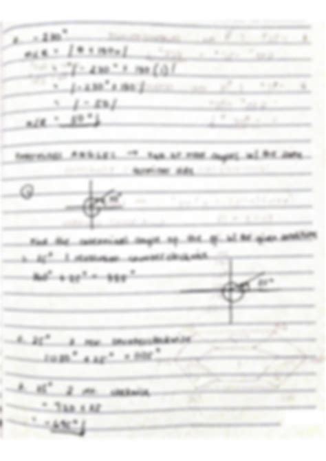 Solution Angles And Angle Measurement Quadrantal Reference And