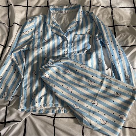BT21 RJ Pajamas (M) lightly worn, still good... - Depop