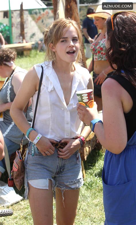 Emma Watson At Glastonbury 2010 Aznude