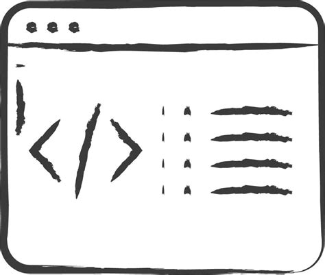 Coding Hand Drawn Vector Illustration 34032497 Vector Art At Vecteezy