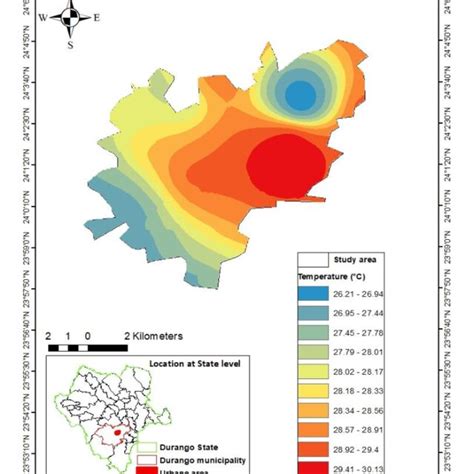 Interpolation With Temperature Levels In The Period Of 09 00 To 15 00 Download Scientific