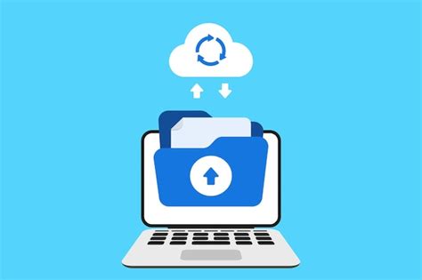 Premium Vector Upload Document File Transfer Concept Backup Data Document Save On Storage