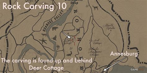 Red Dead Redemption 2 All Rock Carving Locations