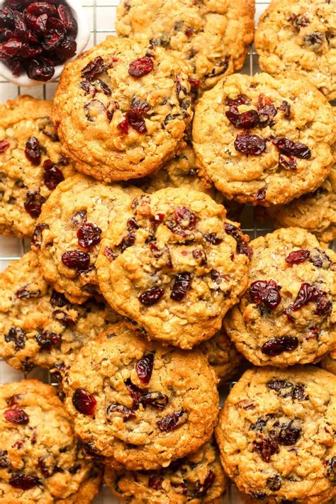 Chewy Oatmeal Craisin Cookies Suebee Homemaker
