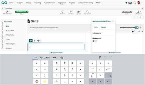 Content Editor Openolat Documentation