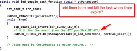 How To Stop FreeRTOS Xtask Using Timer And Recreate Again When Needed Nordic Q A Nordic