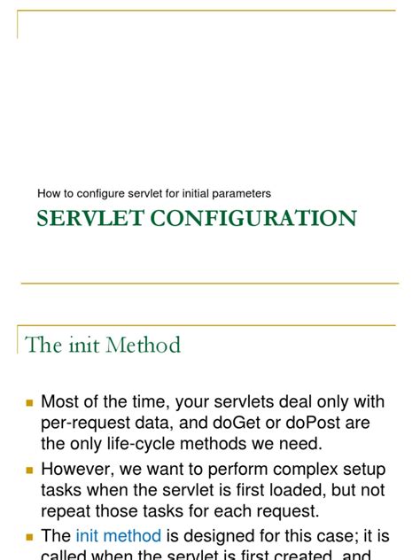 Servlet Config And Context Pdf Cookie Java Servlet