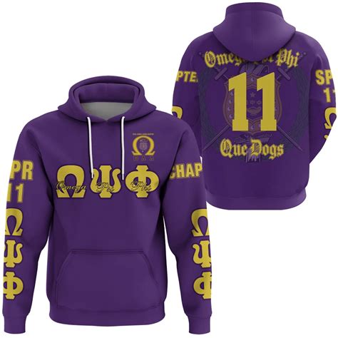 Fraternity Hoodie Omega Psi Phi Beta Lambda Lambda Pullover Hoodie Melanin Attire Shop