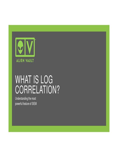 what is log correlation pdf malware databases