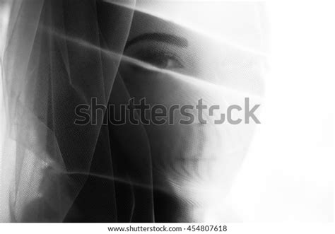 Perfect Ladys Face Covered Veil Stock Photo Shutterstock