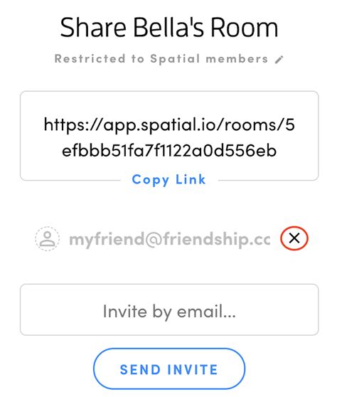 Space Sharing Accessibility Spatial