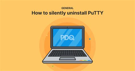 How To Silently Uninstall Putty Pdq