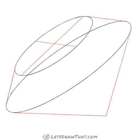 How To Draw Diamond Structure Step By Step