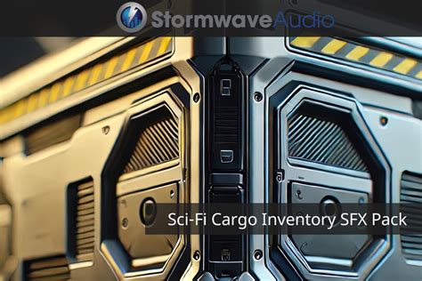 Sci-Fi Cargo Inventory Interface Sound Effects Pack | Audio Sound FX | Unity Asset Store