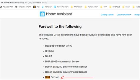 DHT Sensor Stoped Working After HA Core Update Configuration Home Assistant Community