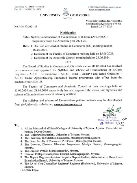 Bcom Sep Syllabus I Ii Semester 2024 Pdf Warehouse Matrix Mathematics