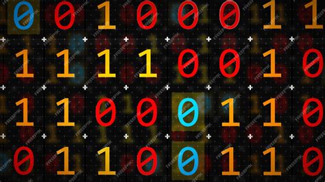 Premium Photo 3d Rendering Of The Background Based On Binary Code