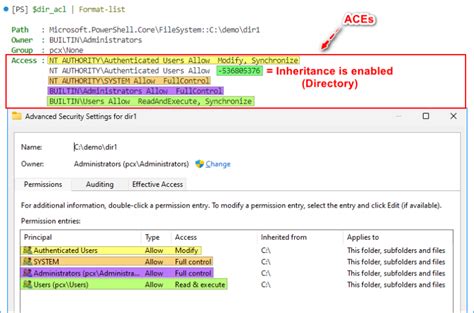 How To Use Get Acl And Set Acl Cmdlets When Managing Ntfs Permissions For A File Or Folder With