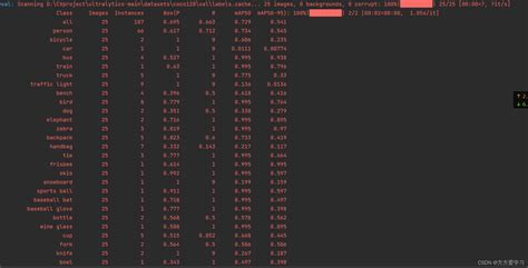 Yolov8制作训练数据集，使用数据集进行训练模型，使用训练模型权重验证数据集（以数据集coco128为例）coco128数据集 Csdn博客