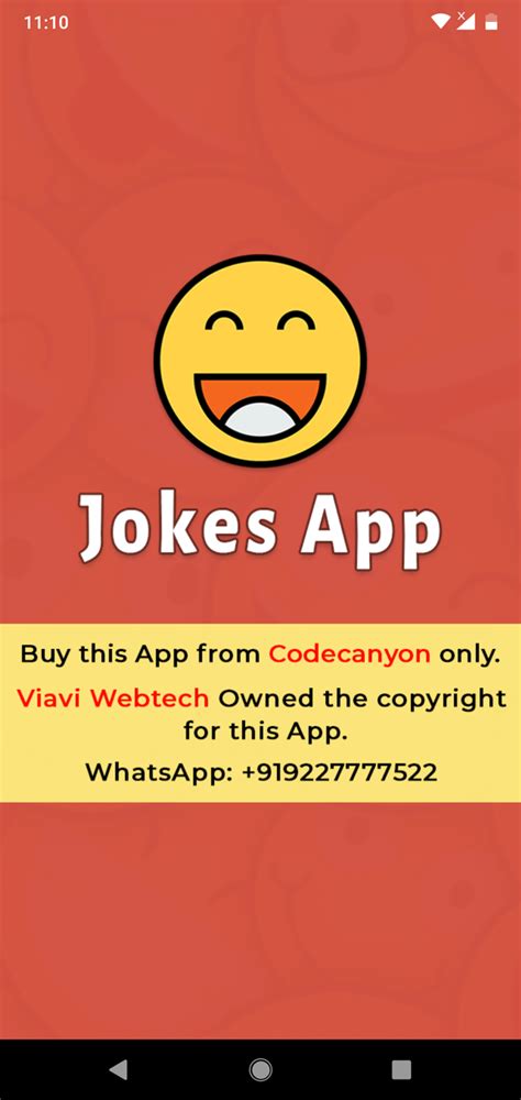 Android Jokes App Funny Comedy Laughing App Chutkule Joke Humour Tagline Punchline By