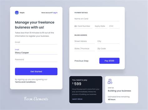 pop up app design manage freelance business with 898