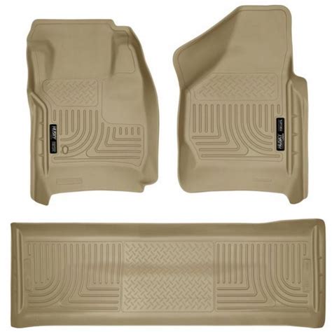 Husky Liners 98383 Tan Weatherbeater Floor Liner Set Xdp