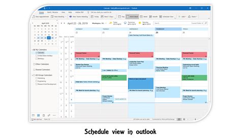 outlook calendar settings view jamie crystal