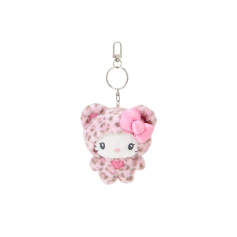 산리오 헬로 키티 갈 쿠마 마스코트 키체인 Sanrio Kream