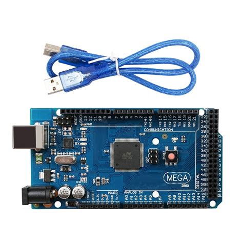 lafvin mega r3 board atmega 2560 控制器 usb 電纜與 arduino ide 項 蝦皮購物