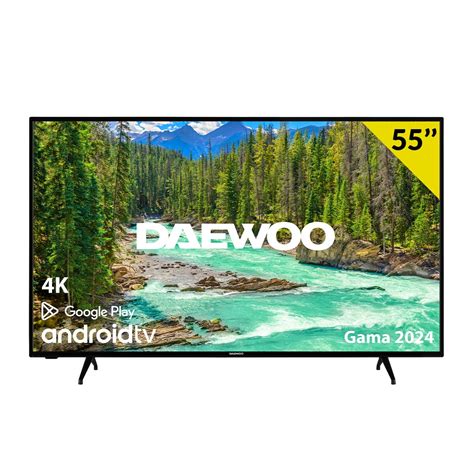 Televisor Smart TV Daewoo D55DM54UAMS 55” 4K UHD DLED Android 11 E ...