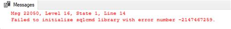 Troubleshooting Sql Server Spsenddbmail Error Failed To Initialize