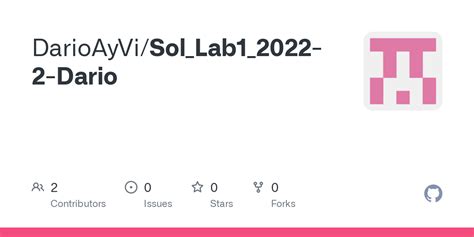 Github Darioayvisollab12022 2 Dario