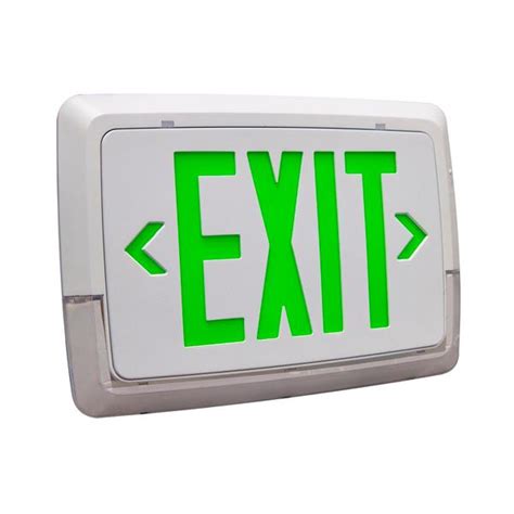 Lctxteu Emergency Light Exit Combo By Emergency Lighting Power Equipment