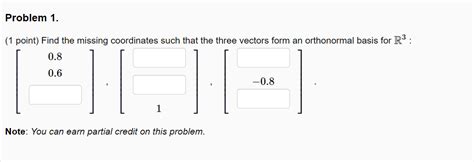 Solved Problem Point Find The Missing Coordinates Chegg